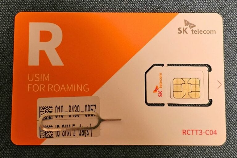 4G SK SIM Card Review: The Best Korean SIM For Tourists 2025
